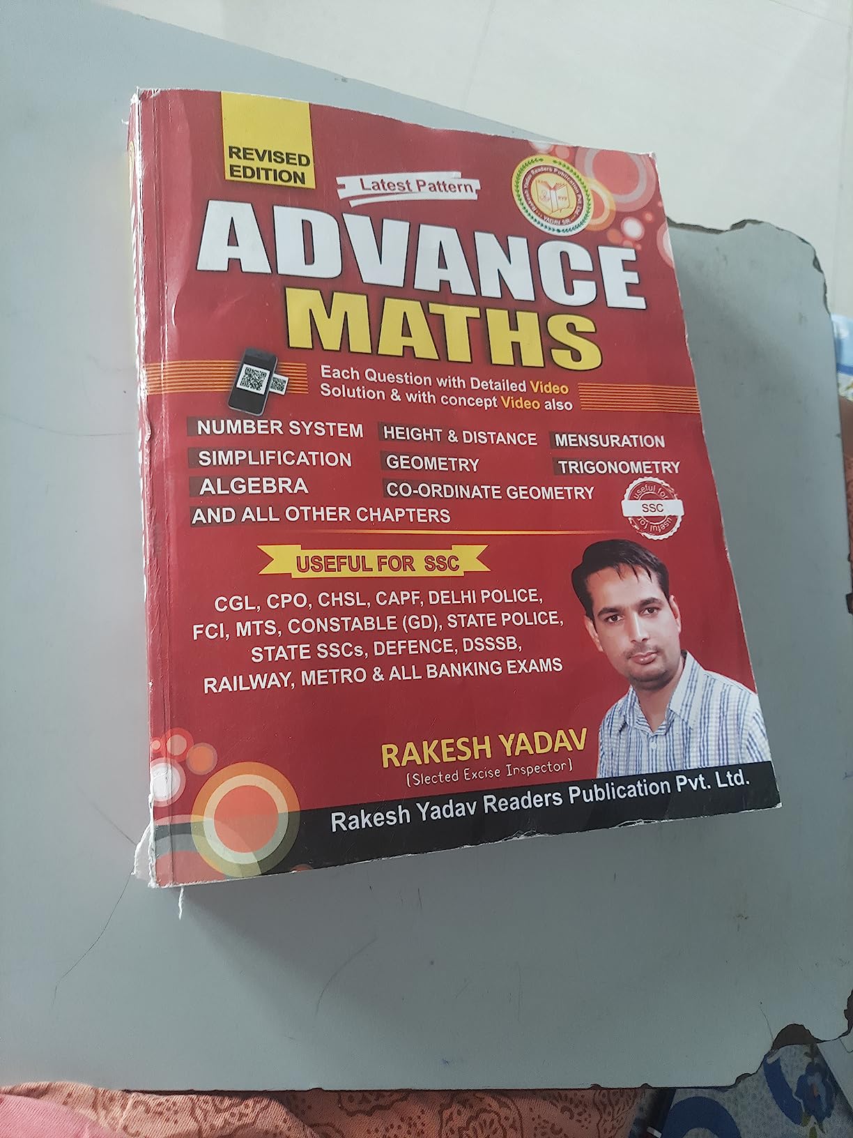 Advance Maths Revised Edition (2022-23) : Rakesh Yadav Publication ...