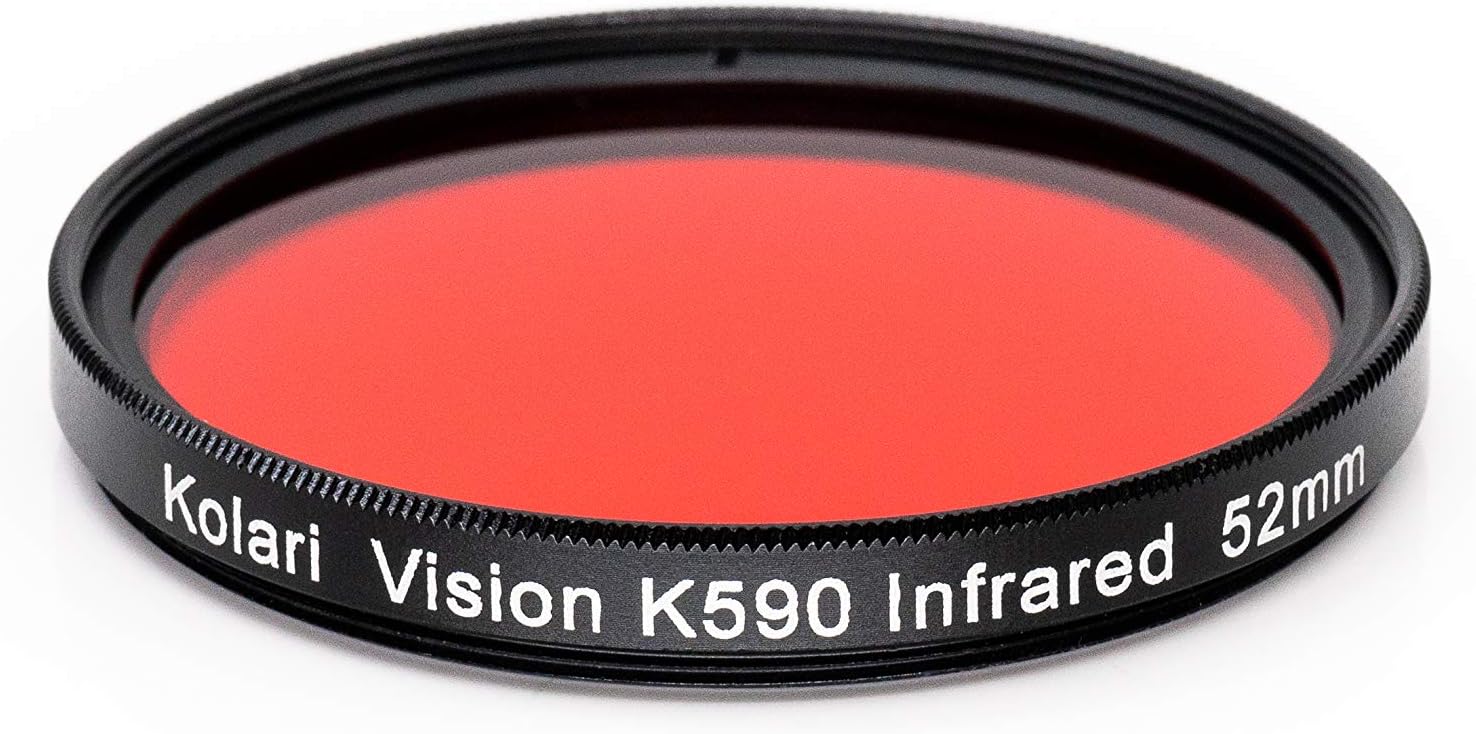 Amazon.com : Kolari Vision Pro Infrared Lens Filters (52mm, K590 ...