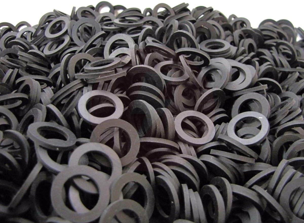 Amazon.com: (100 Pack) Neoprene Rubber Washers - 3/4" OD x 1/2" ID x 1/ ...
