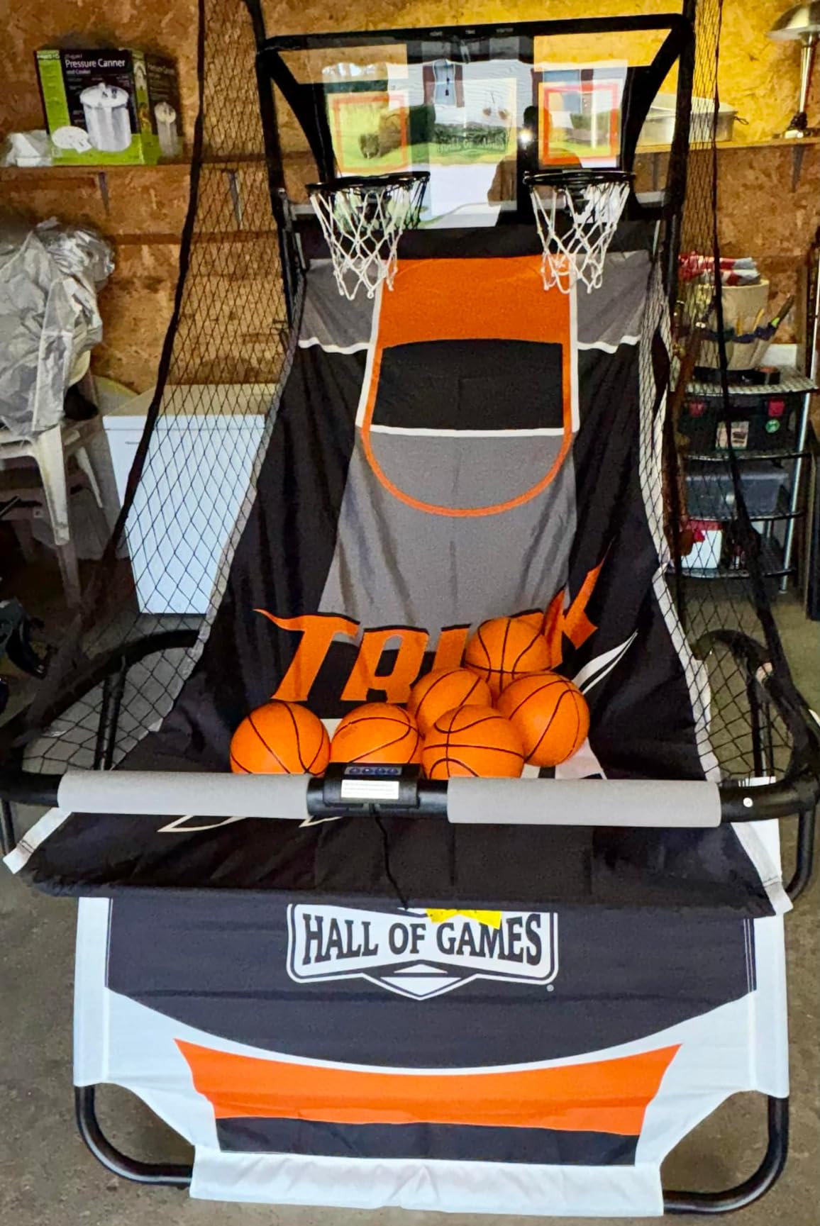 $50/mo - Finance Hall of Games EZ Fold Premium Indoor Arcade Basketball ...