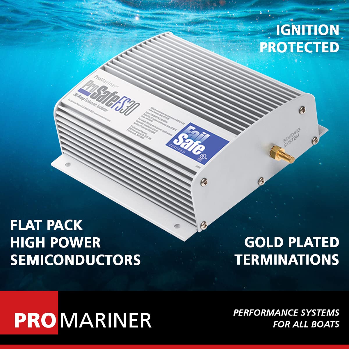 Snapklik.com : ProMariner 22034 ProSafe 30 Amp Galvanic Isolator