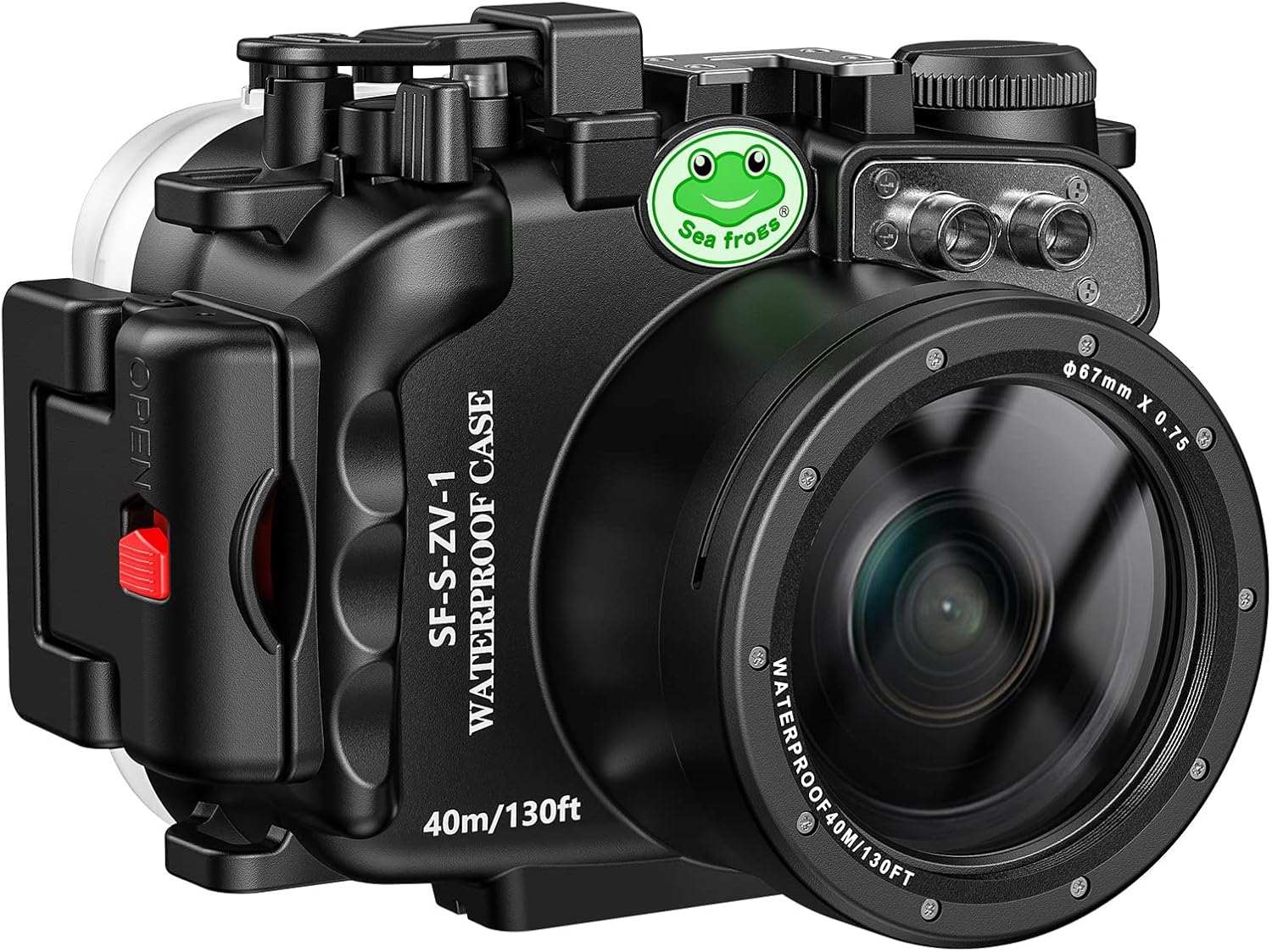 Amazon.com : Sea frogs Waterproof Camera Housing Compatible with Sony ...