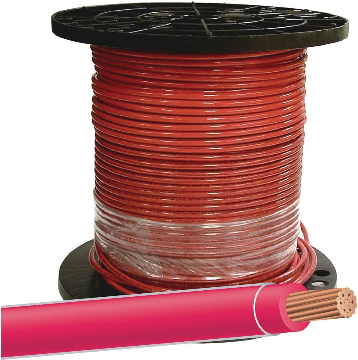 Southwire 500 ft. 8/1 THHN Stranded Wire Red - Amazon.com