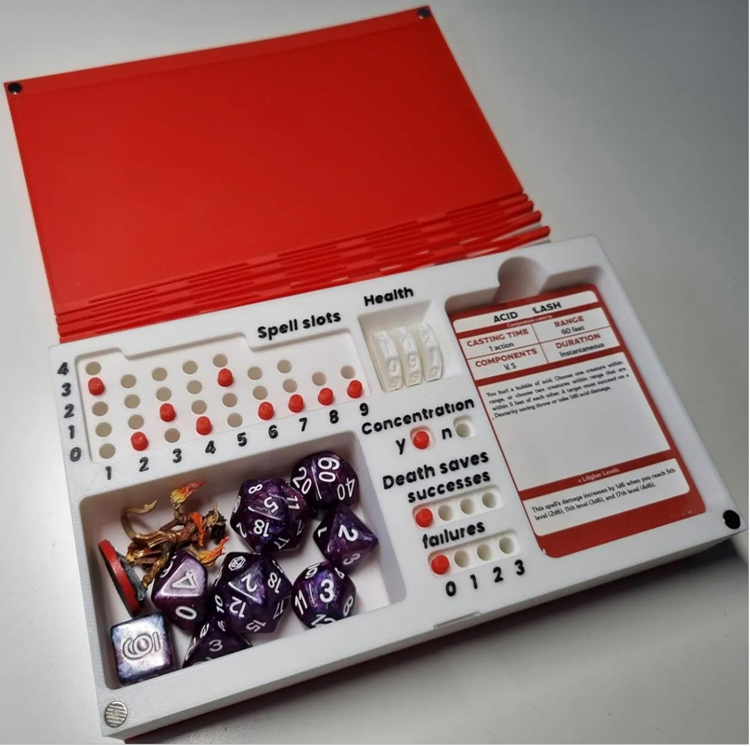 Amazon.com: DND Initiative Tracker Book with Spell Slots, Health ...