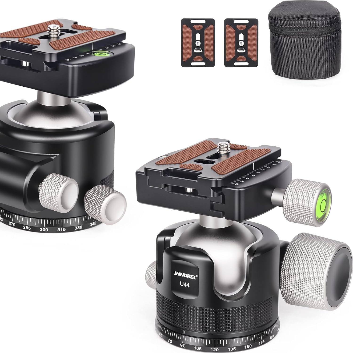 Amazon.com : INNOREL 44mm Low Profile Camera Tripod Ball Head, CNC ...