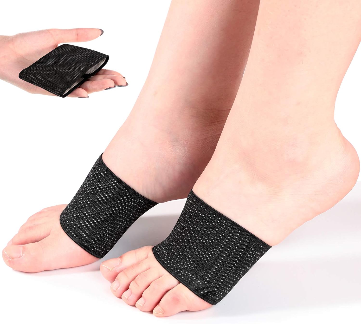 Amazon.com: 2 Pairs Compression Arch Support Sleeves, Sports Bandage ...