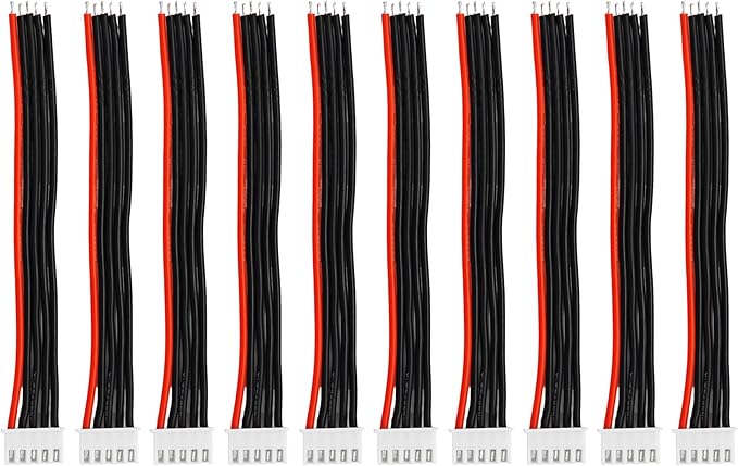 Amazon.com: bociloy 10PCS JST-XH 4S Balance Extension Cable, 3.9" 22AWG ...