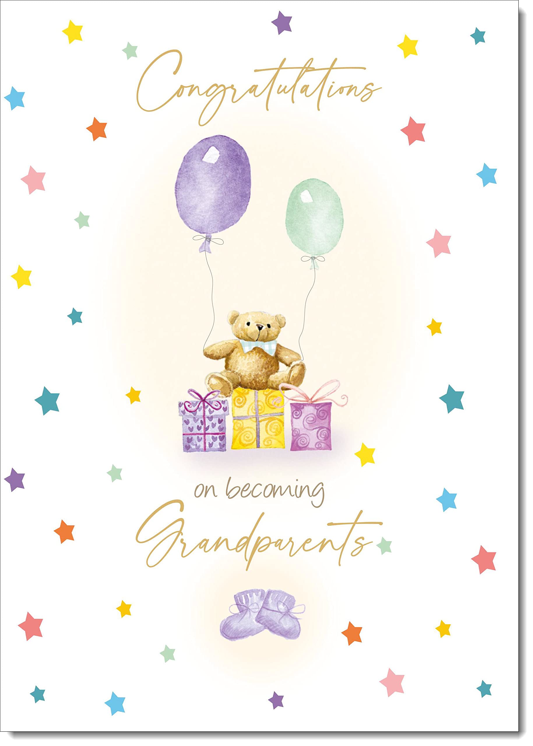 On The Birth Of Your First Grandchild New Grandparents Congratulations ...