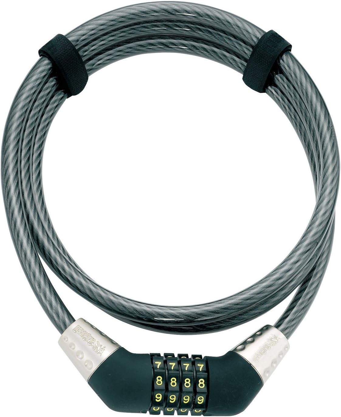 Onguard Akita Cable Combination Lock 185 cm X 12 mm : Amazon.co.uk ...