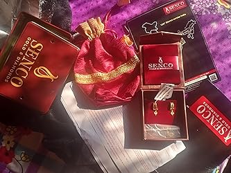 Senco Gold Senco Gold Collection 22k Metal Yellow Gold Earrings For ...