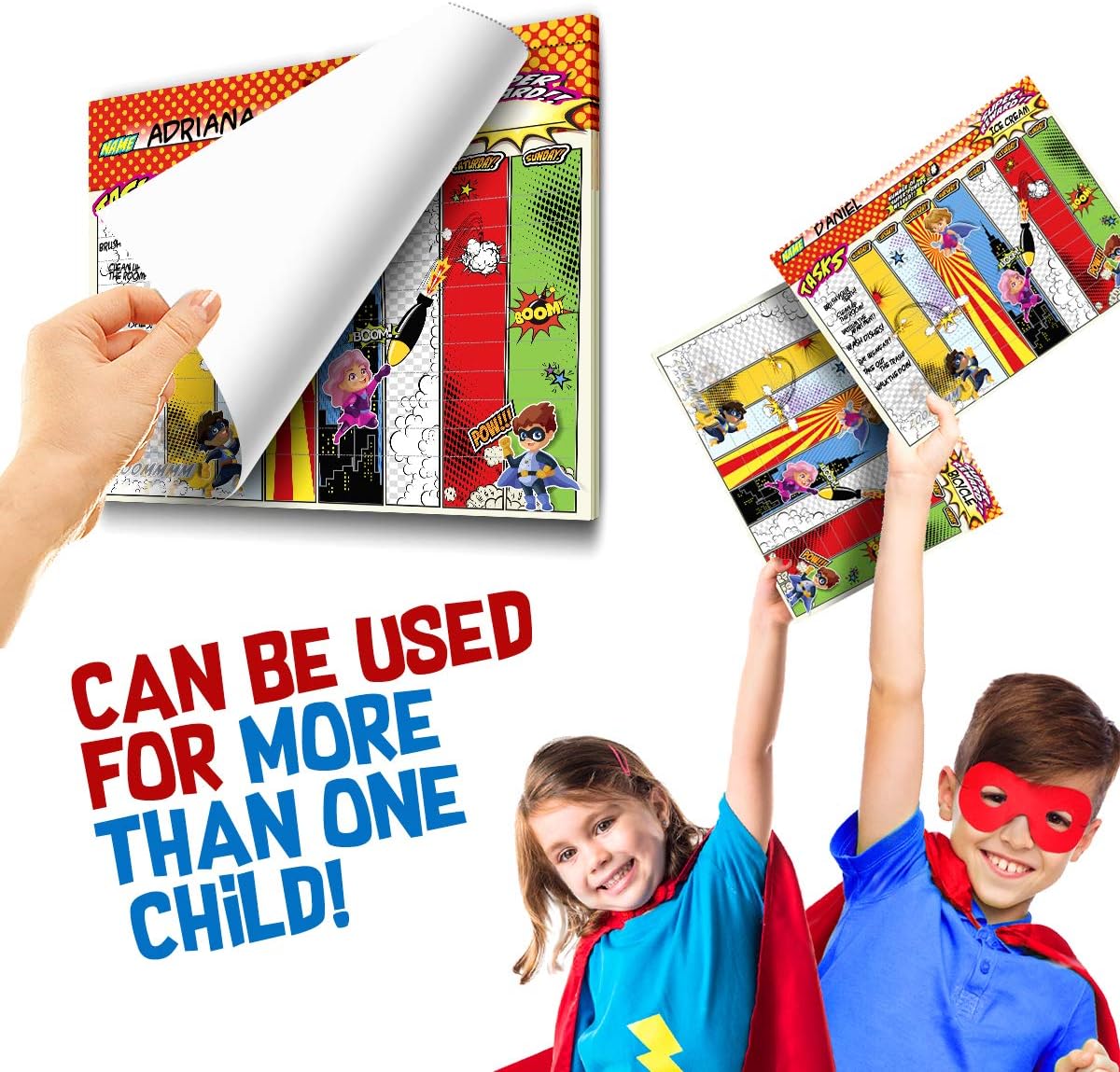 Super Hero Reward Chart Pad. 26 Sheets of Philippines | Ubuy