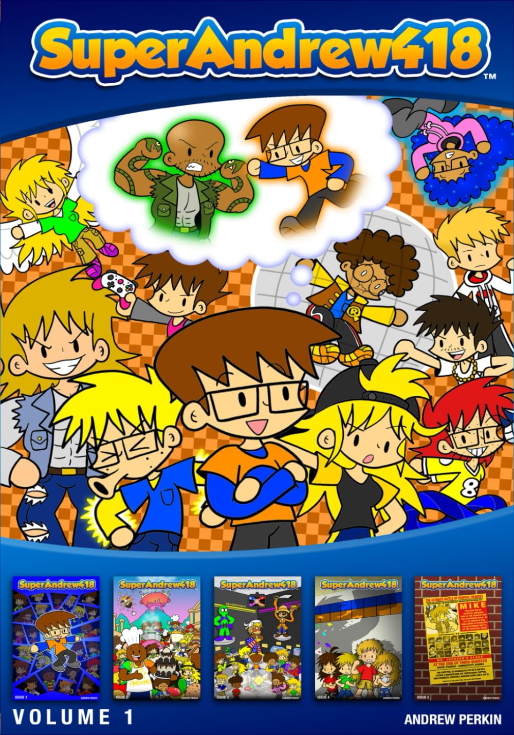 SuperAndrew418: Volume 1: Perkin, Andrew: 9798291499245: Amazon.com: Books