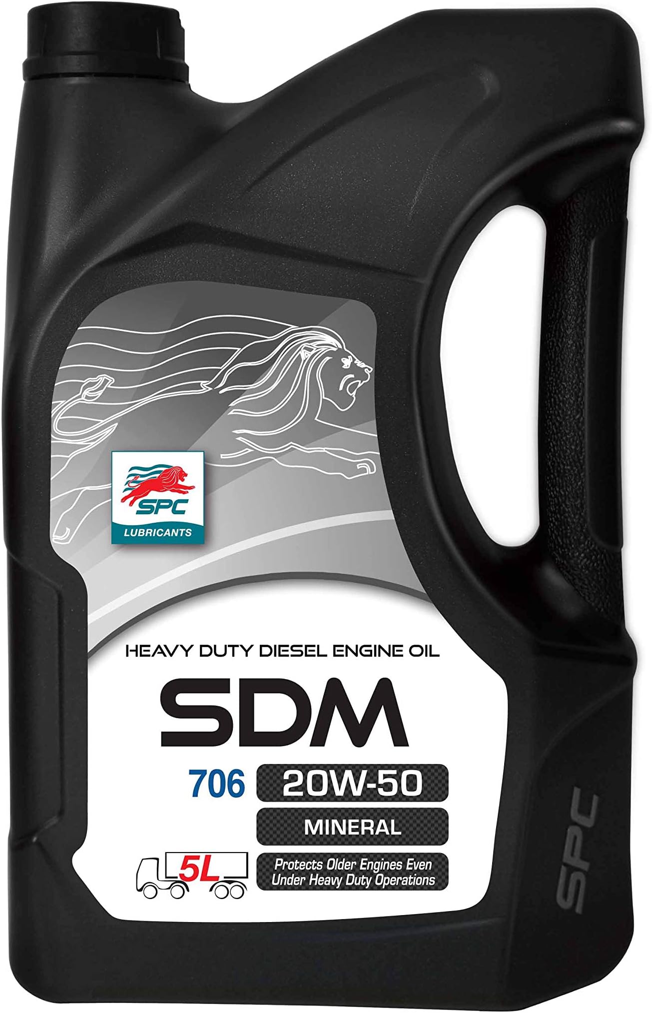 SPC 5K Diesel Engine Oil Packaged in Singapore SDM 706 API CF/SF 20W50 ...