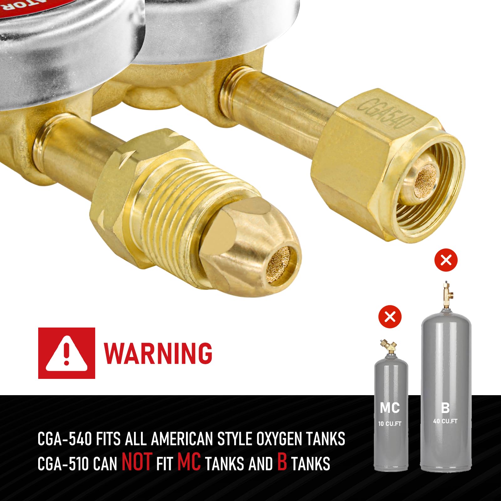 Snapklik.com : RX WELD Oxygen And Acetylene Regulators CGA540 And ...