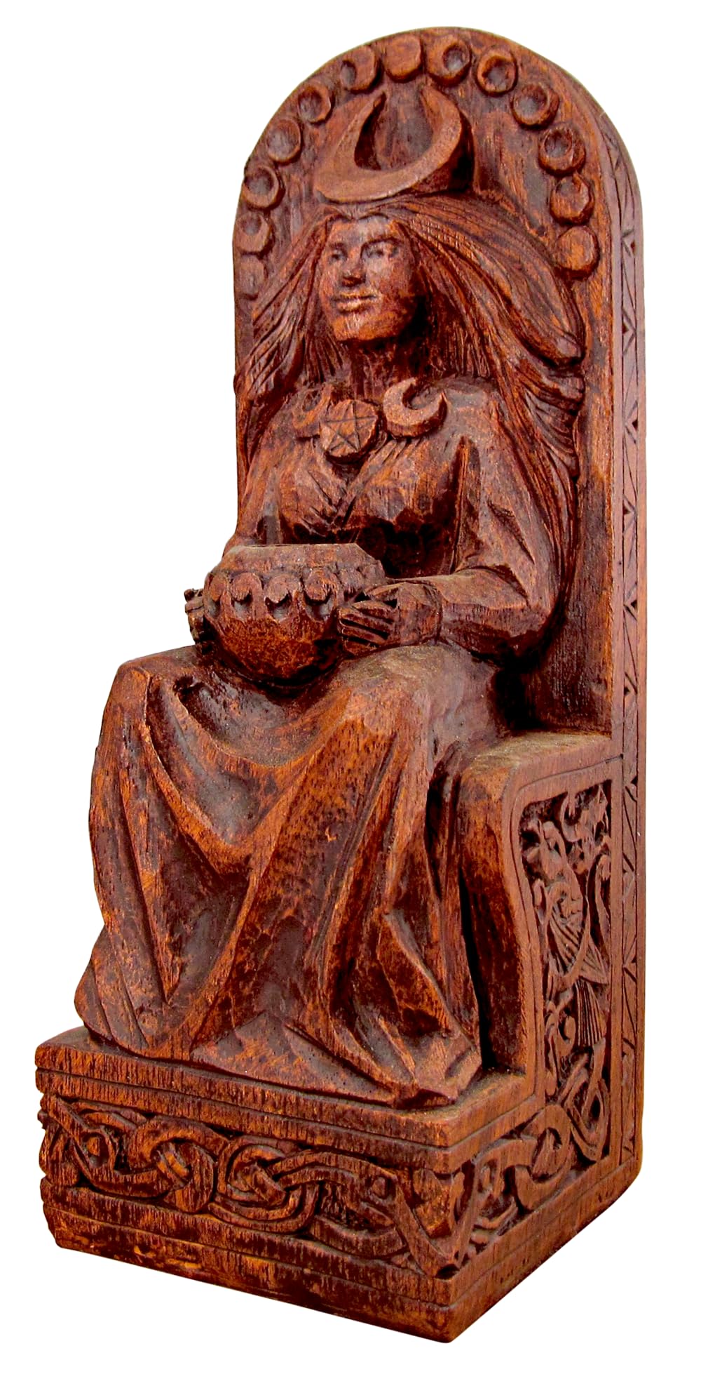 Amazon.com: Dryad Design Wiccan Goddess Statue Rhiannon Pagan Altar ...