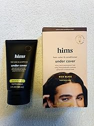 Amazon.com : HIMS Under Cover Hair Color & Conditioner - Dark Brown for ...