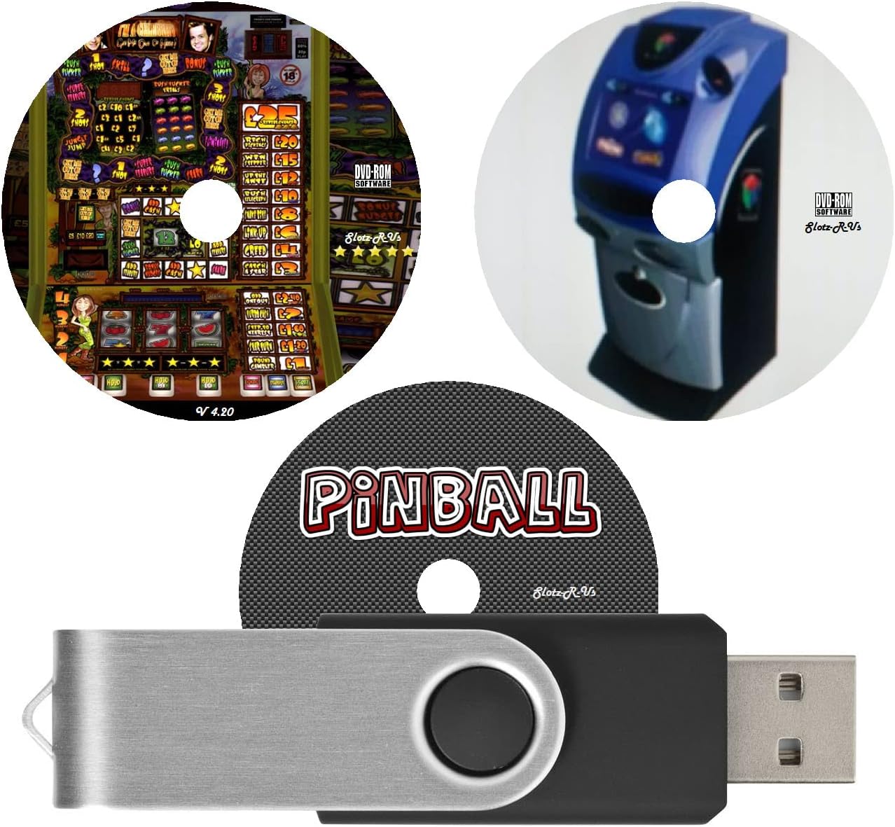 Fruit Machine And Quiz Machine And Pinball Emulator Set On A USB Flash ...