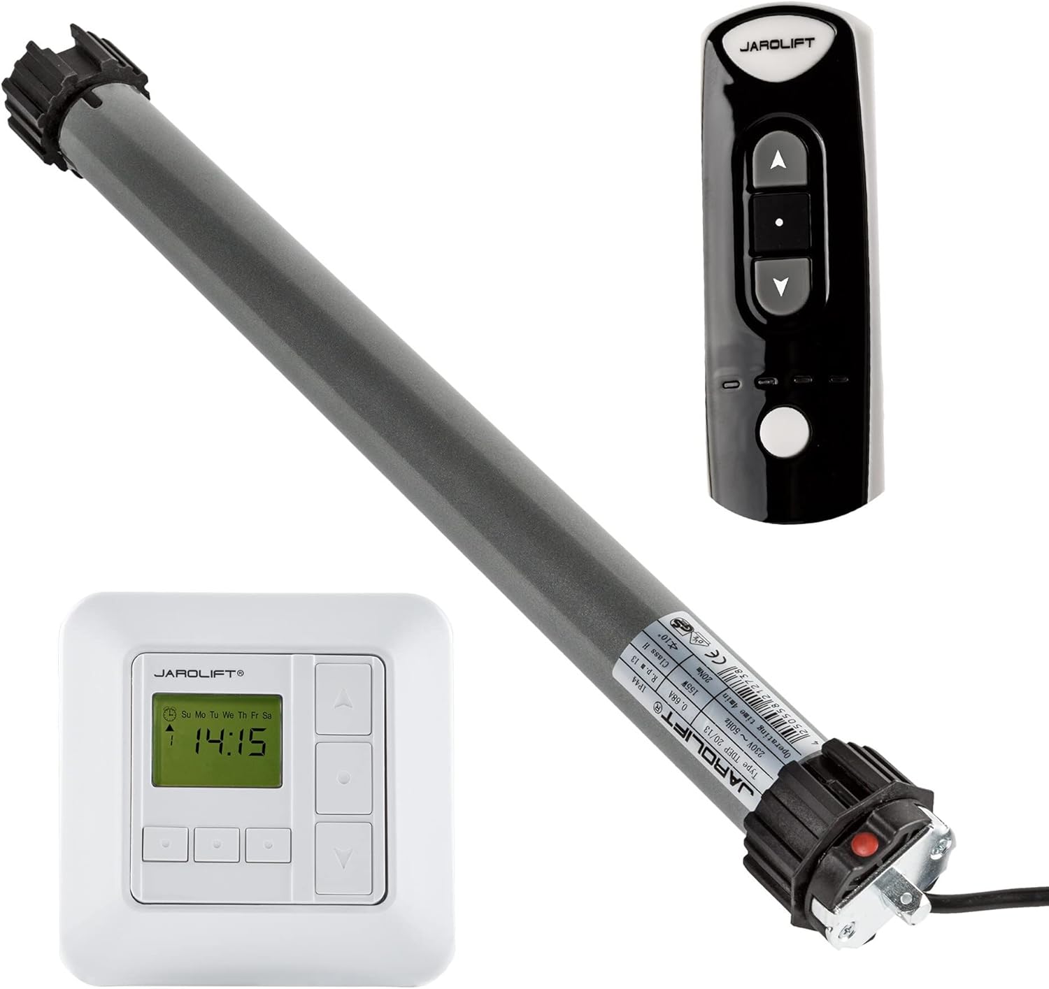 jarolift 1x Elektr. Rollladenmotor TDEP 20/13 + 1x Sevenlogic Comfort ...
