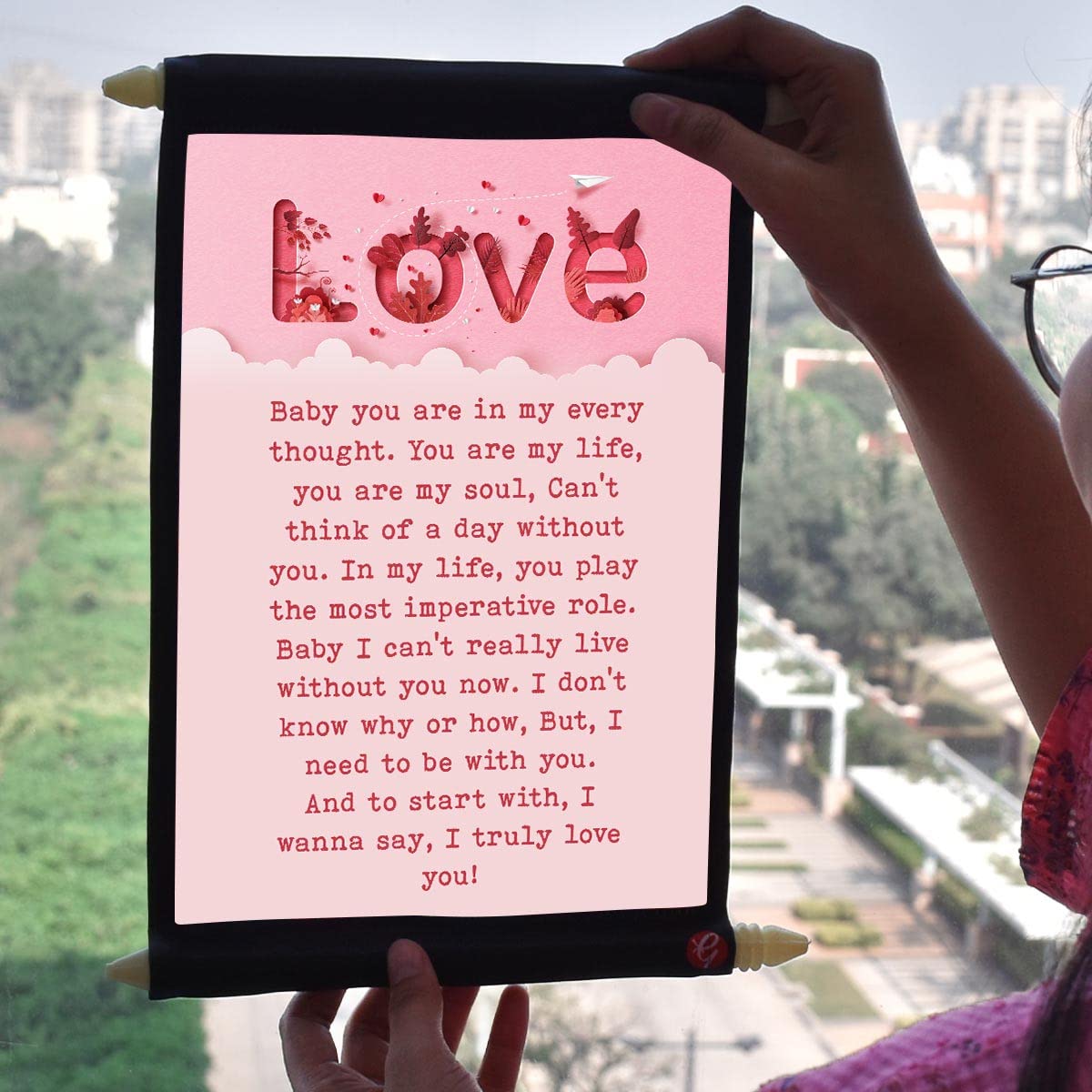 Giftcart I Truly Love You Scroll Love Gift for Wife, Girlfriend | Gift ...