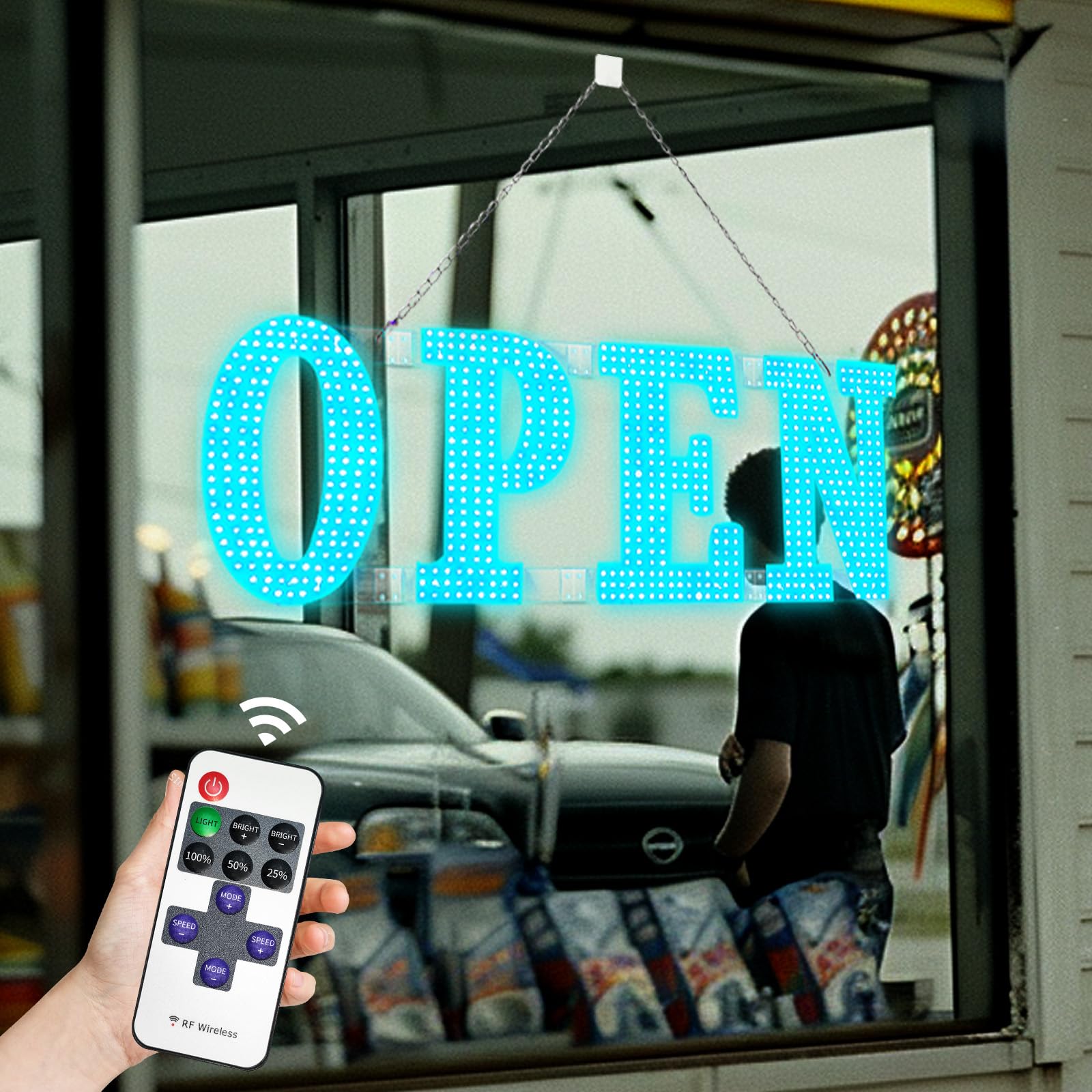Snapklik.com : LemonNova Large LED Open Signs For Buiness