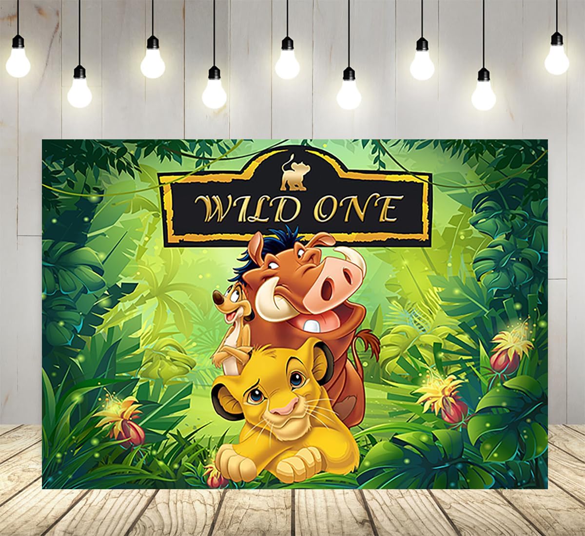 Amazon.com : Lion King Backdrop for Photography 7x5 Jungle Safari Lion ...