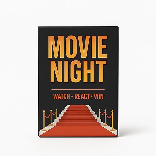 Amazon.com: Movie Night Card Game – Interactive Game to Play While ...