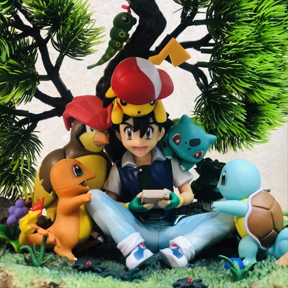 Pokemon Action Figure Model Toy Collection Ash Ketchum Pidgeot ...