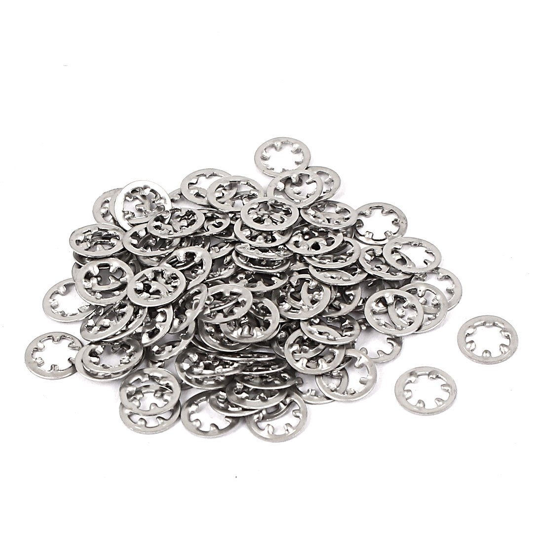 Amazon.com: uxcell M3 304 Stainless Steel Internal Washers 100 Pcs ...