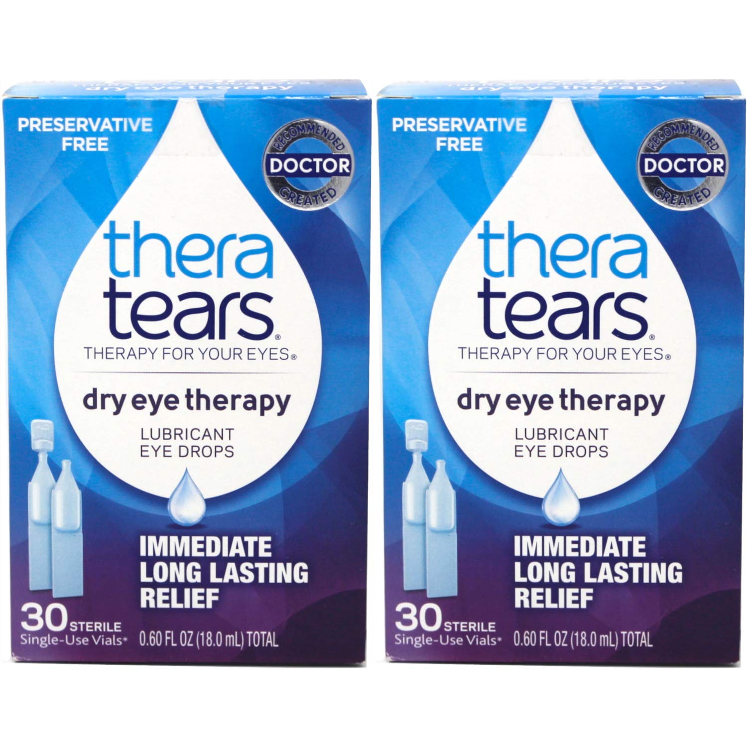 Snapklik.com : Thera Tears Lubricant Eye Drops Single Use Containers ...