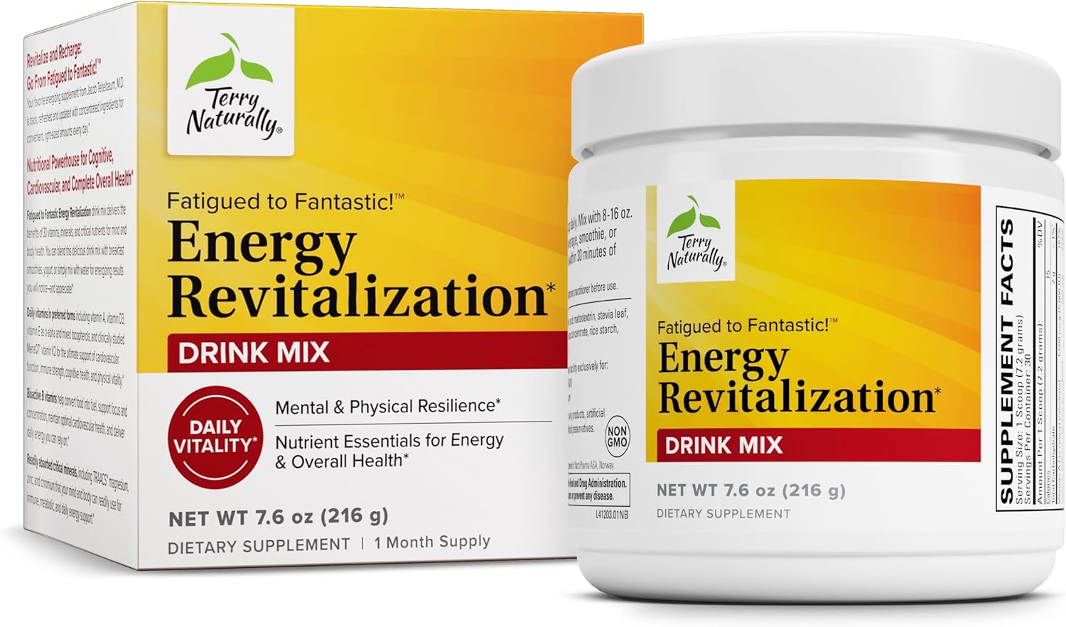 Amazon.com: Terry Naturally Fatigued to Fantastic Energy Revitalization ...