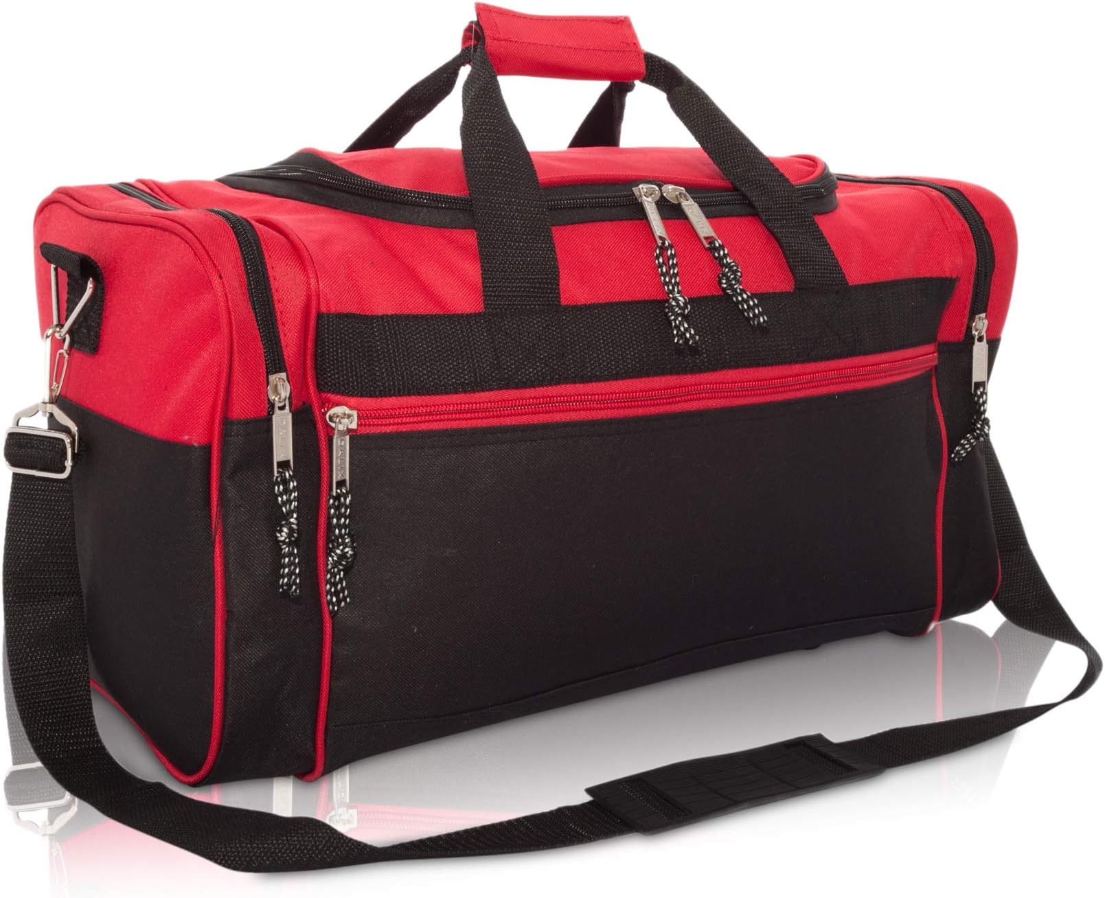 Amazon.com | DALIX 21" Blank Sports Duffle Bag Gym Bag Travel Duffel ...