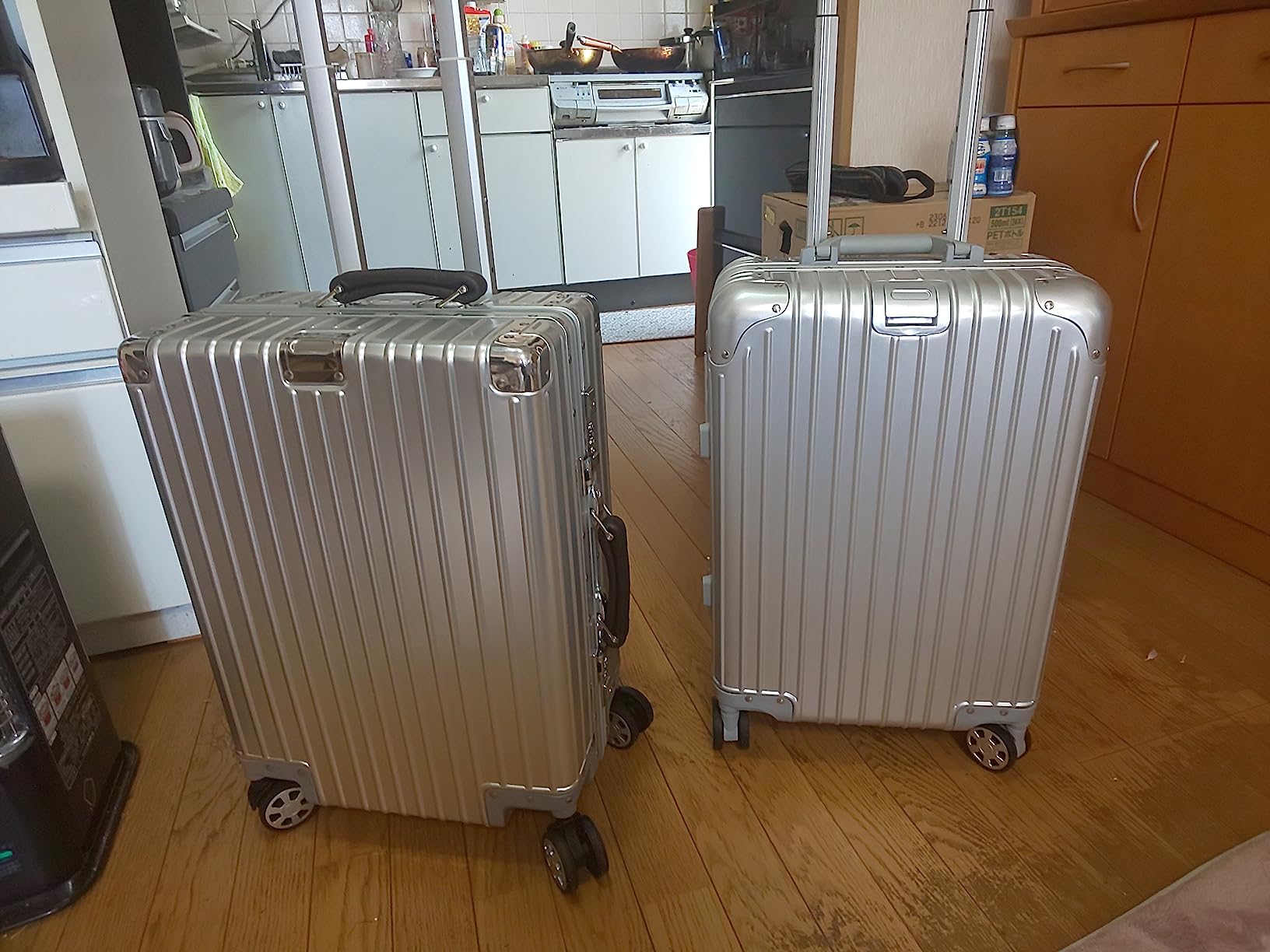 Amazon | ビルガセ スーツケース アルミ合金 キャリーケース 機内持込 アルミ・マグネシウム合金ボディ キャリーバッグ 軽量 キャリー ...