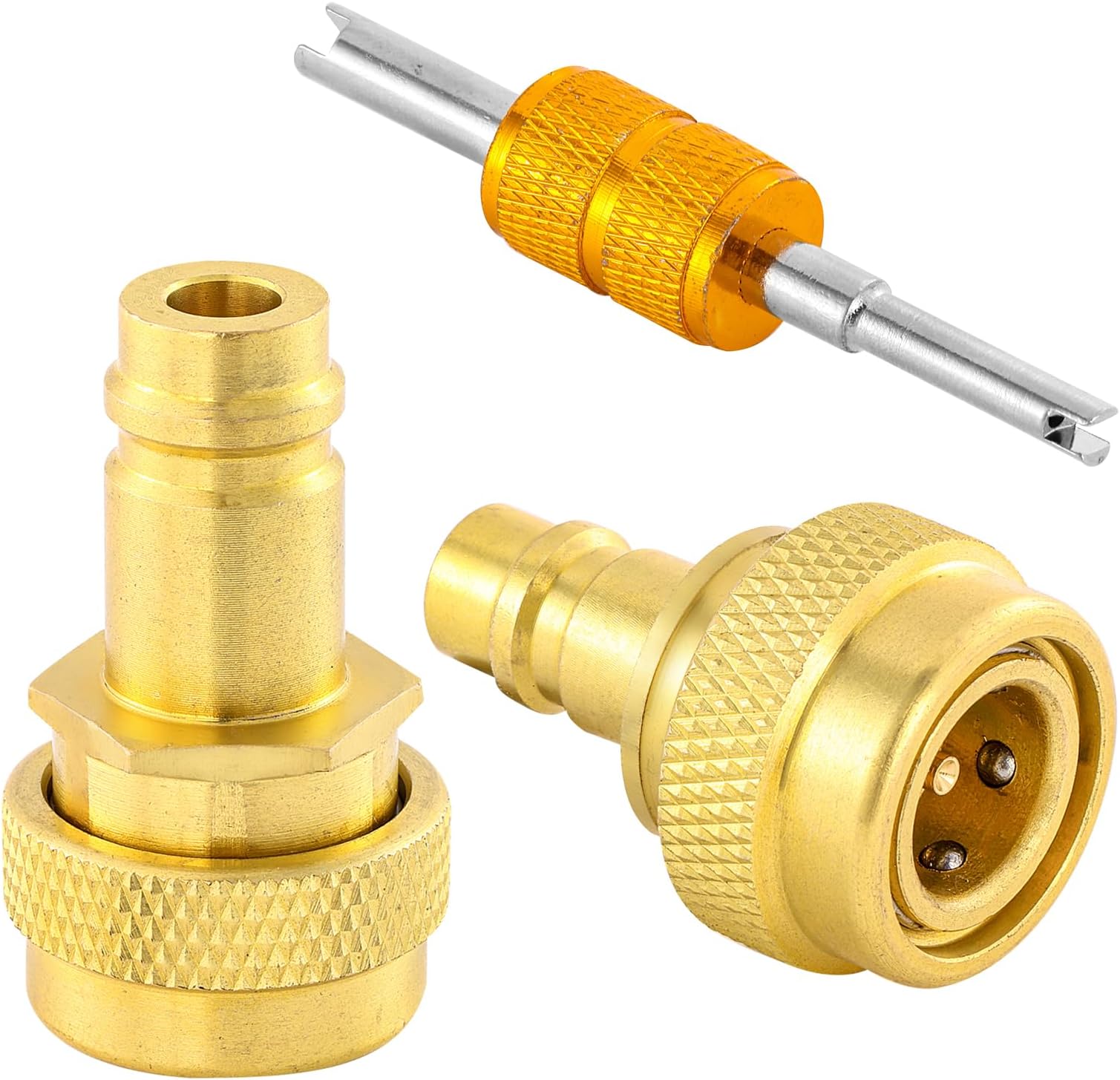 Amazon.com: R1234YF to R134A Quick Coupler Kit- R1234YF Adapter R1234YF ...