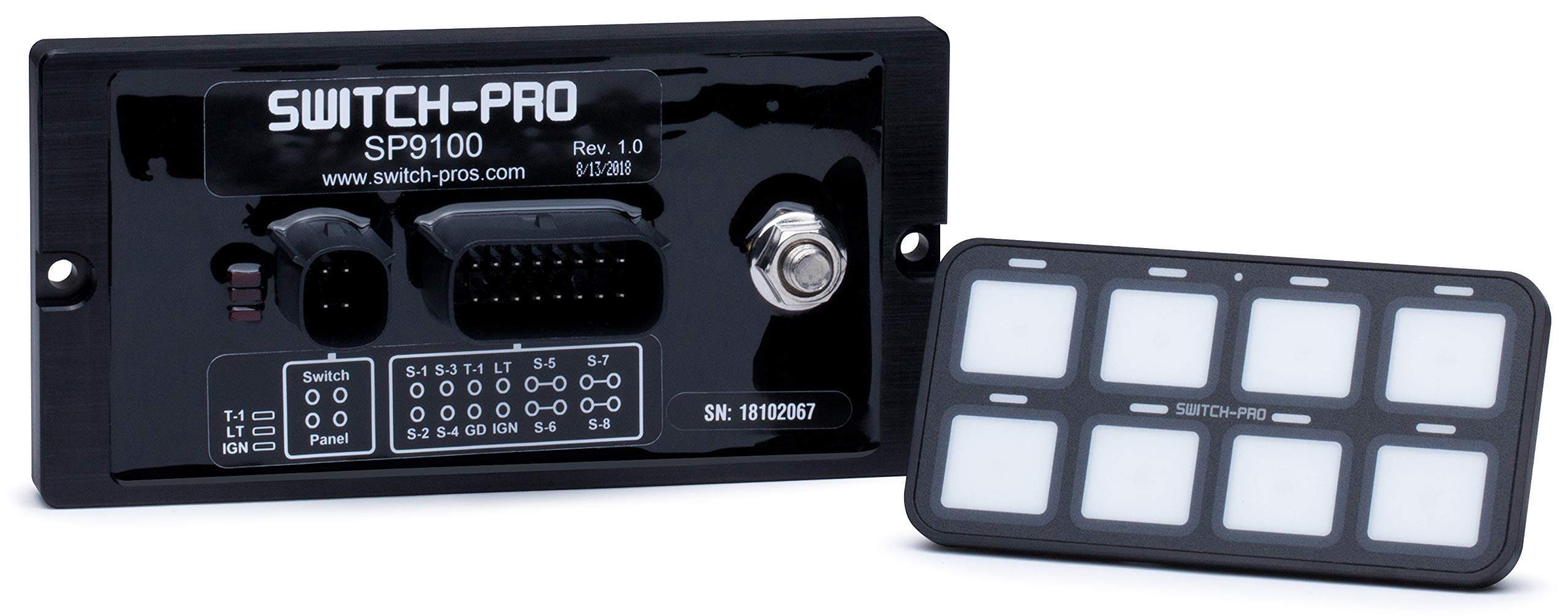 SP-9100 SWITCH-PROS RGB 8-SWITCH PROGRAMMABLE POWER SYSTEM- Buy Online in India at Desertcart ...