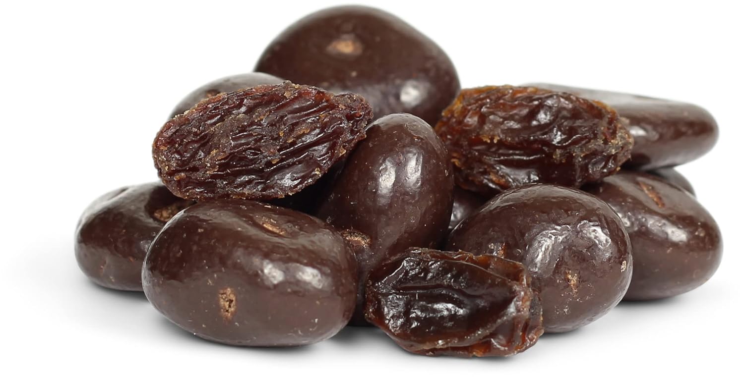 Amazon.com : Gourmet Chocolate Covered Raisins by Its Delish, 2 Lbs ...