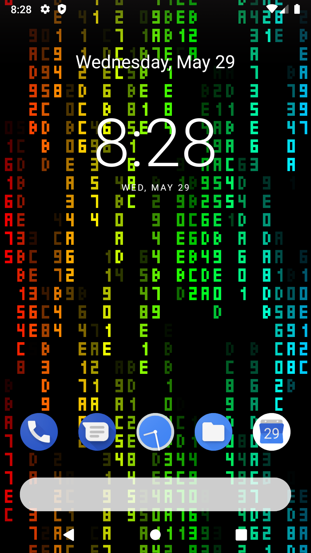 Rainbow Matrix Wallpaper Abstract Matrix Blauw Free Video On Pixabay