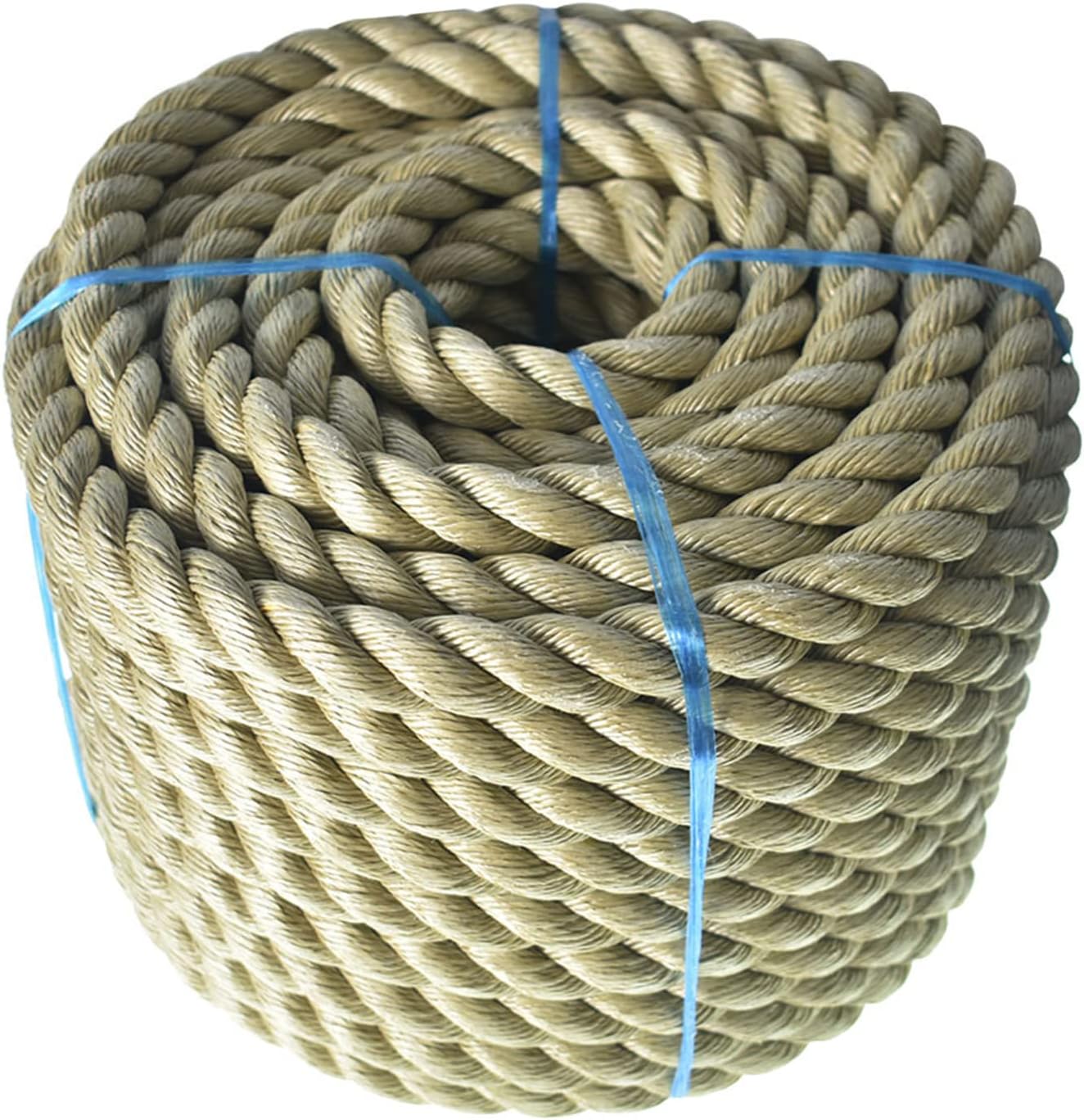 100 feet Twisted ProManila - UnManila Rope, Three Strand Twisted Rope ...