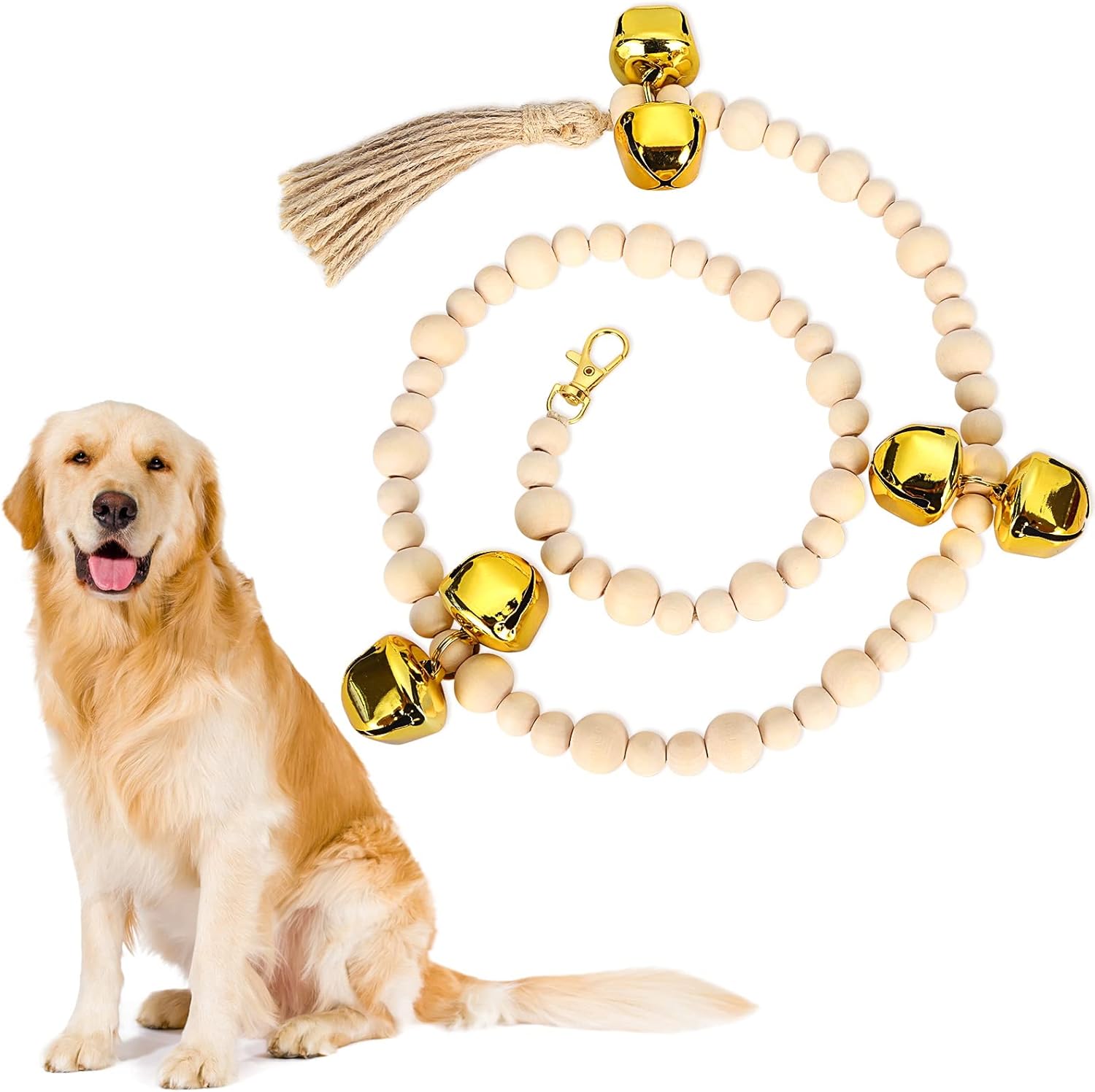 Amazon.com : KLOGTSIND Dog Bell for Door Potty Training, Adjustable ...