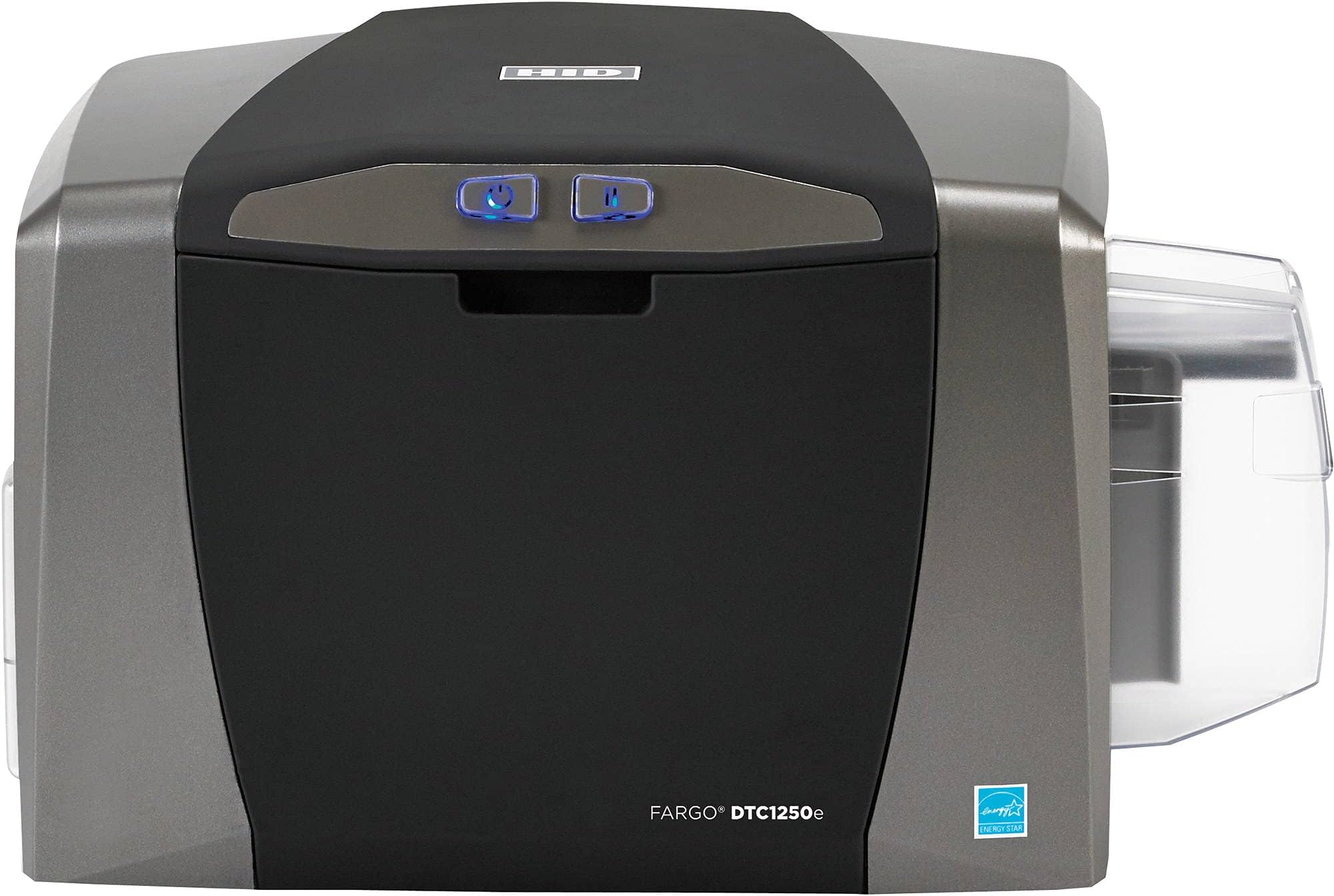 Amazon.com : Fargo DTC1250e Single Sided ID Card Printer & Complete ...