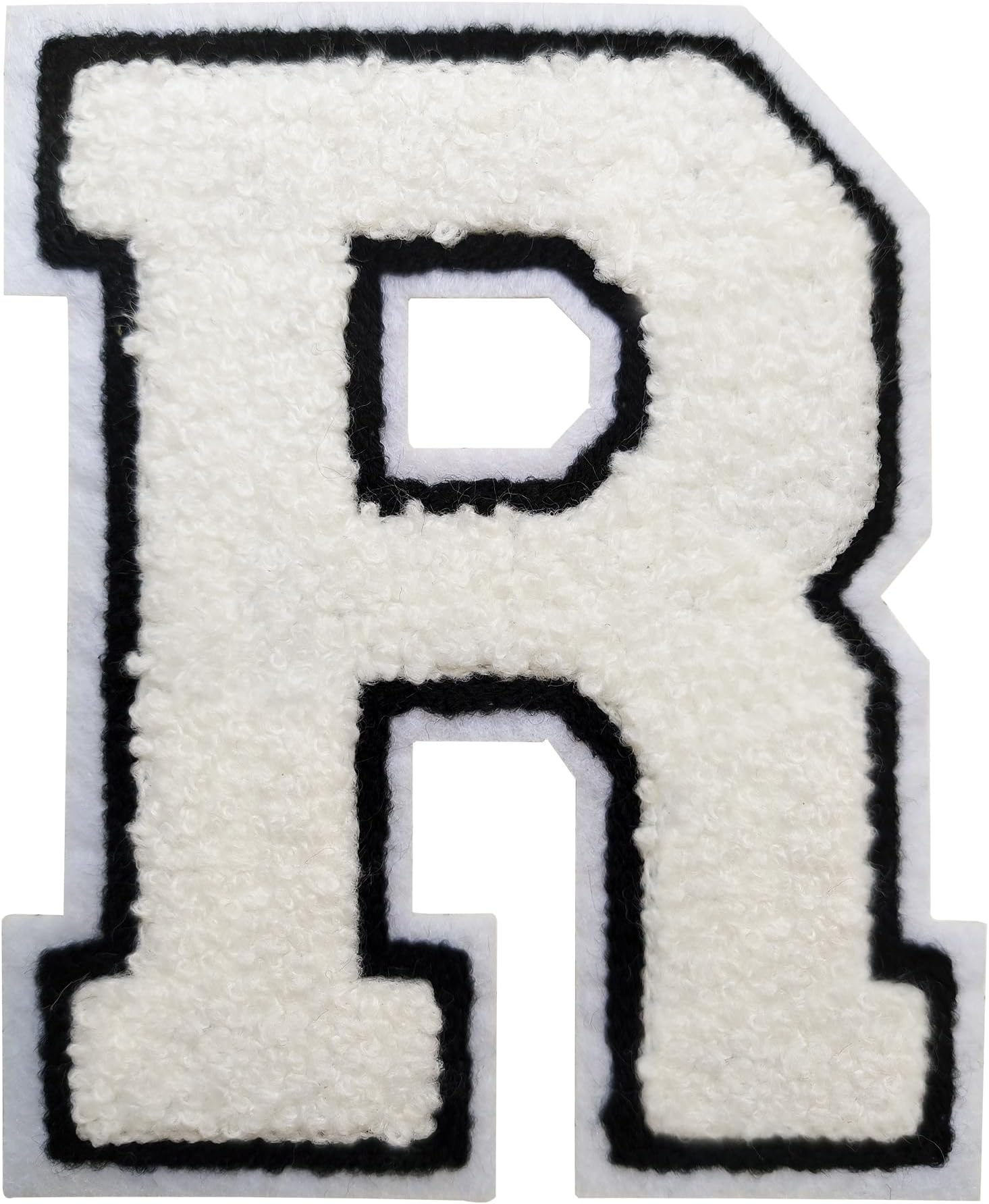 Amazon.com: Letter R - Chenille Stitch Varsity Iron-On Patch by pc, 4-1 ...