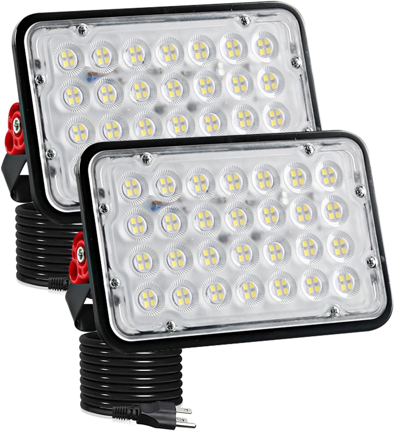 Indmird 2 Pack 50W Led Outdoor Flood Light, Exterior Flood Lights, Led ...