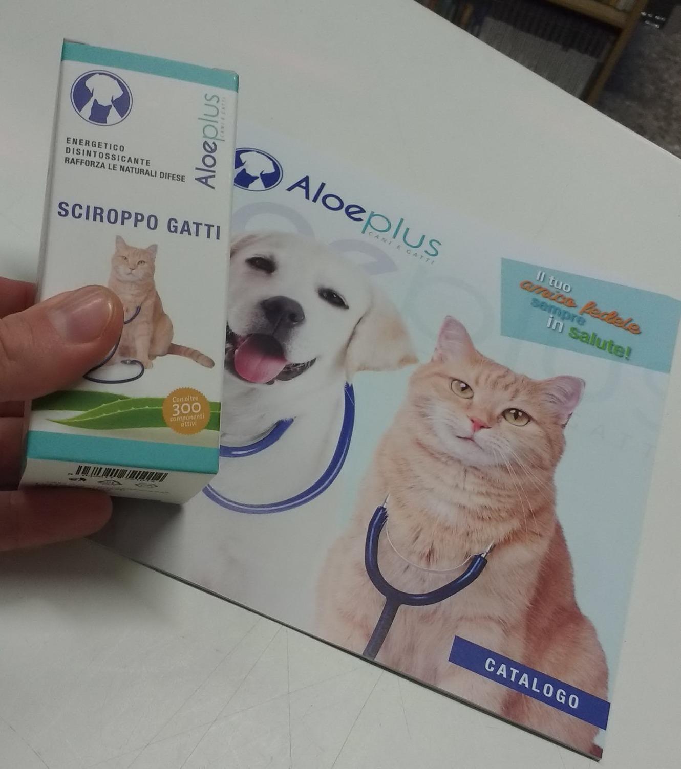 ALOEPLUS Gatti Sciroppo 100ml - Alimento Complementare Energetico, Disintossicante a base di ...