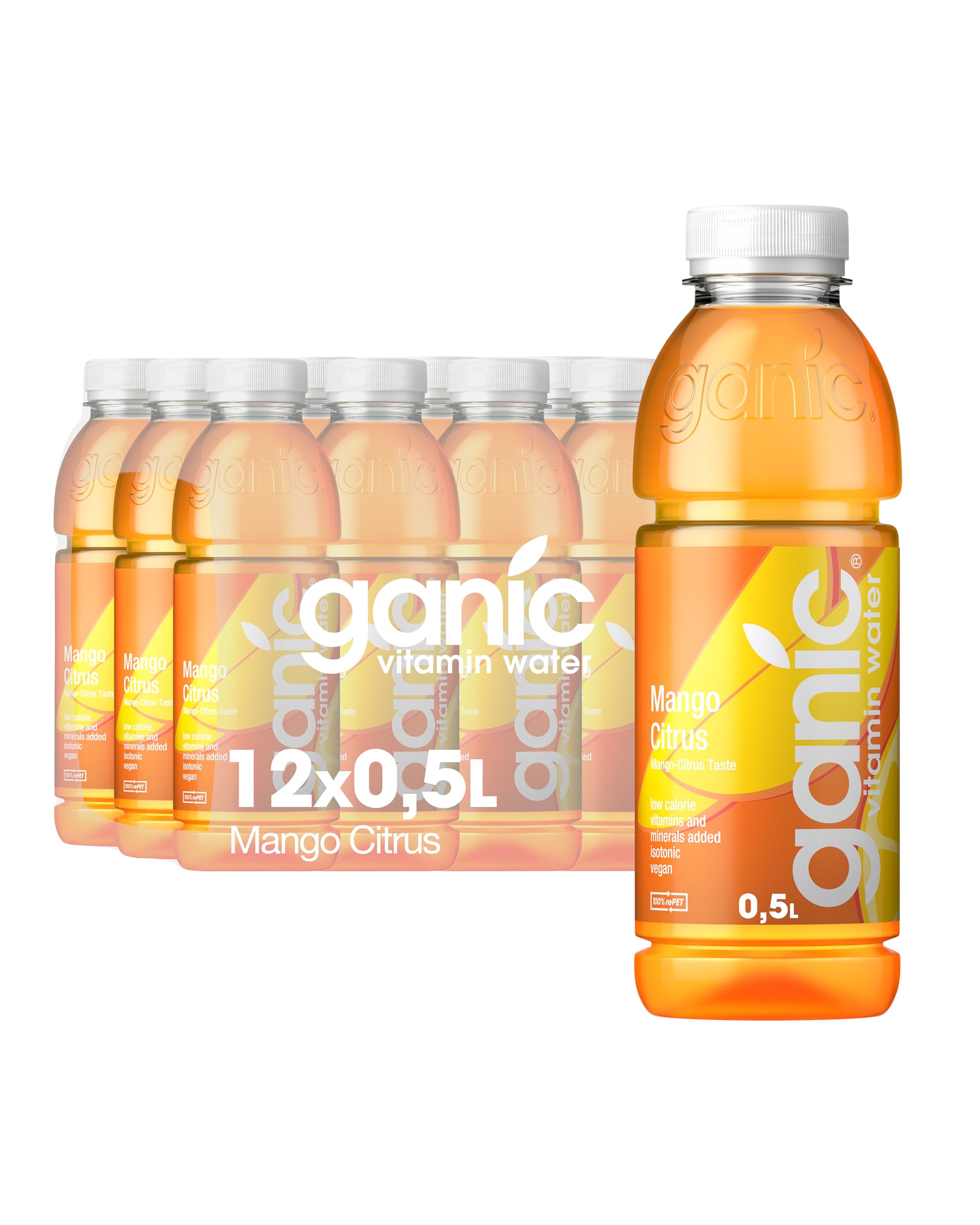 ganic Mango Citrus - aromatisiertes Wasser, Vitaminwasser - Magnesium ...