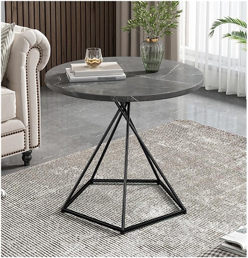 Amazon.com: Side Table, Round End Table Small Coffee Tables Modern ...