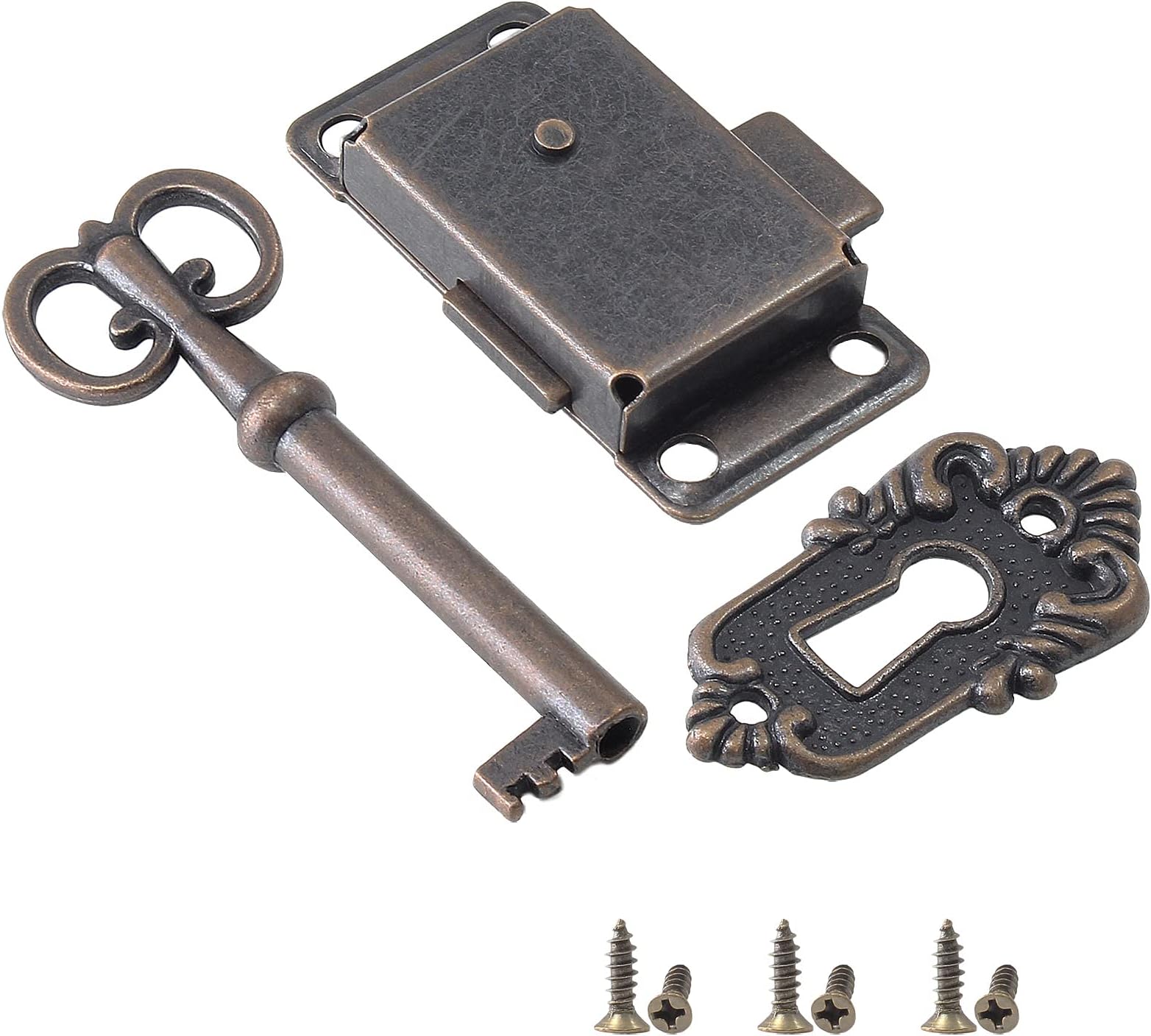 Bronze Cabinet Lock Locker Door Lock Spring Door Lock Installation Easy ...