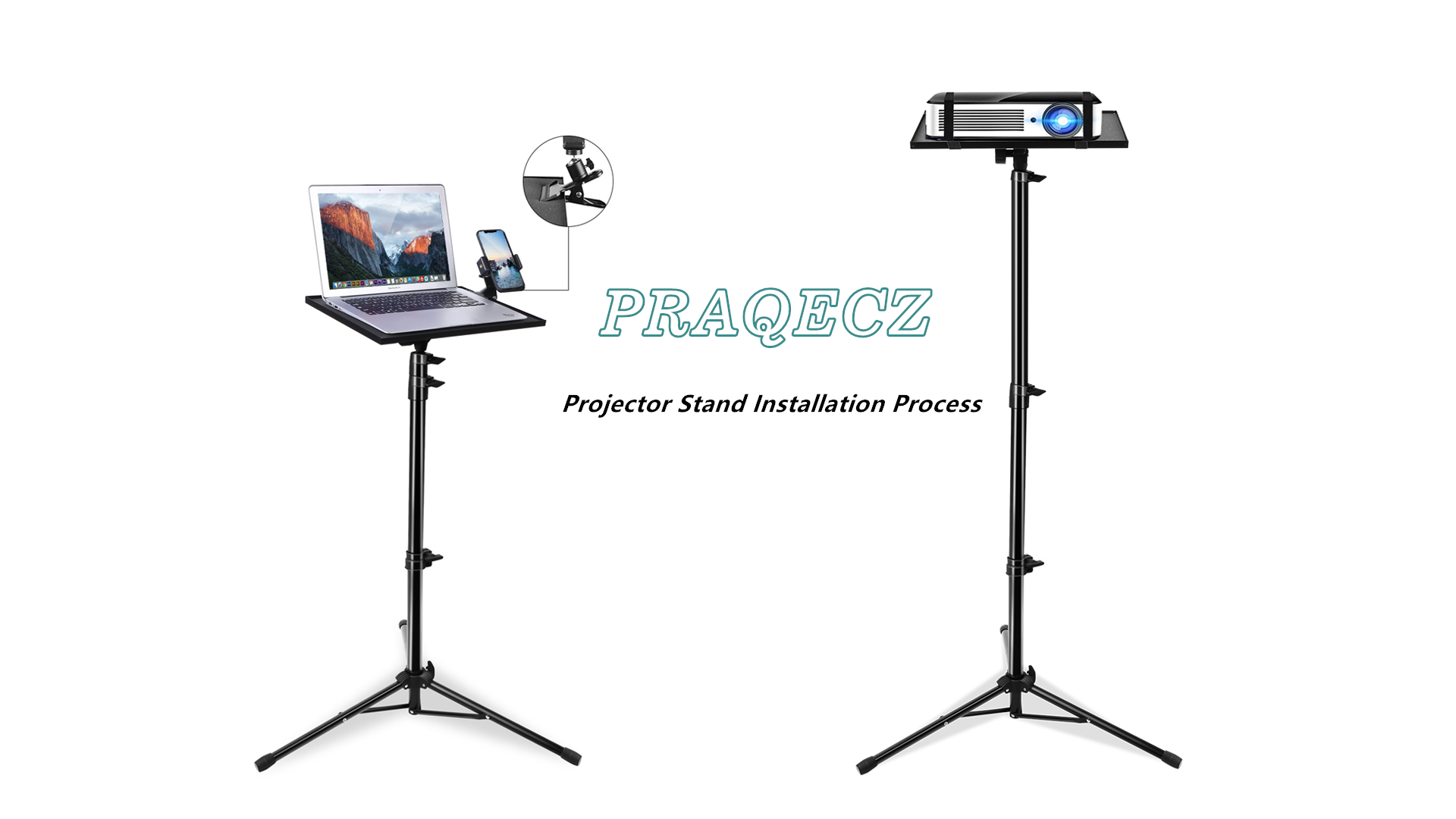 Watch Projector Stand Installation Process on Amazon Live