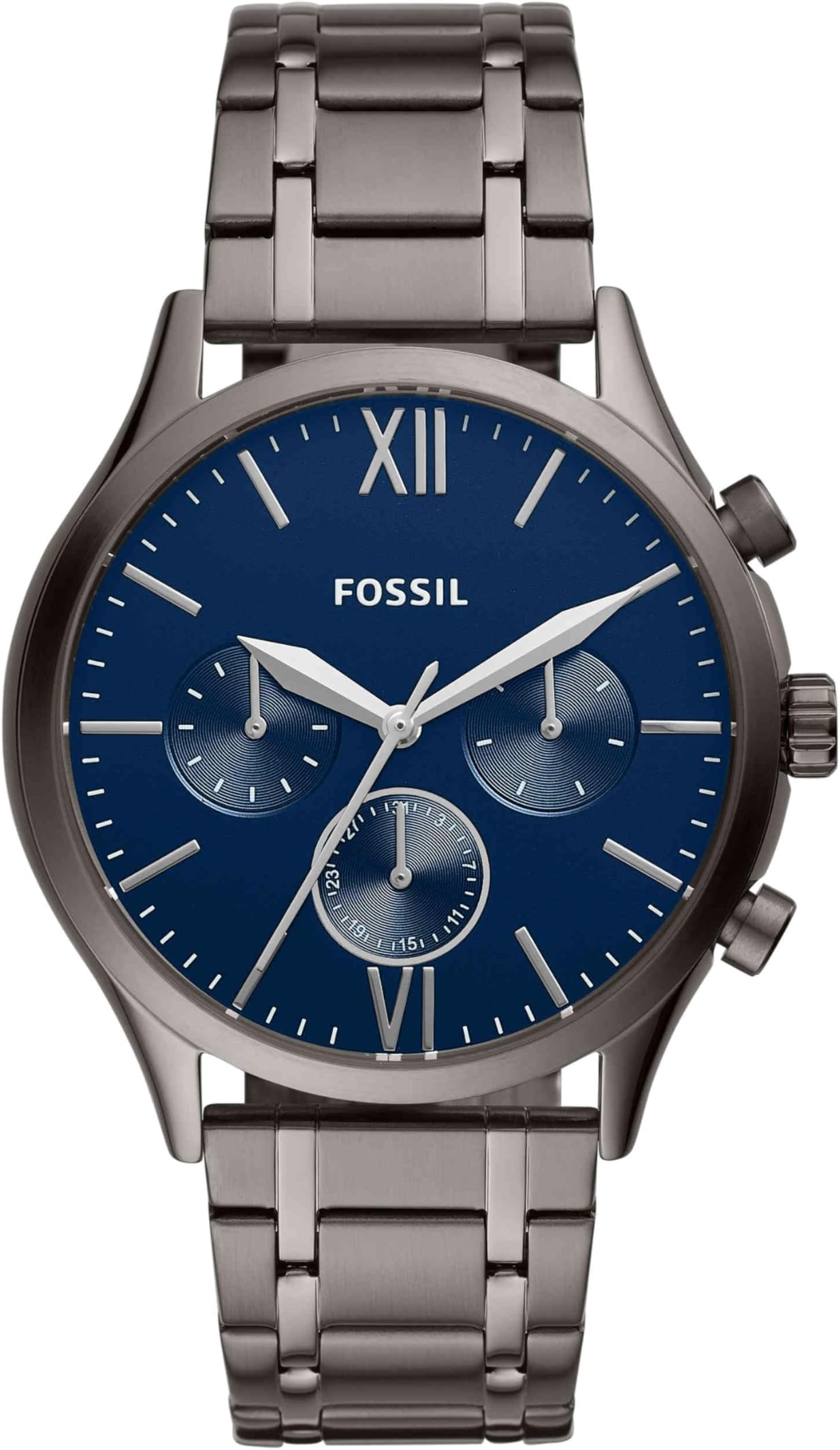 Buy Fossil Fenmore Midsize Analog Blue Dial Men's Watch-BQ2401 ...