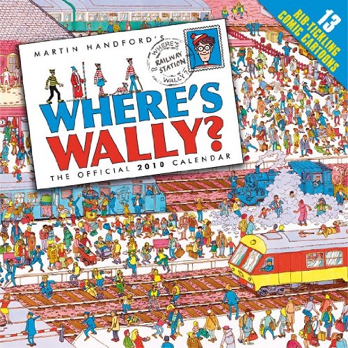 Where's Wally Official 2010 Calendar (Square Calendar): Amazon.co.uk ...