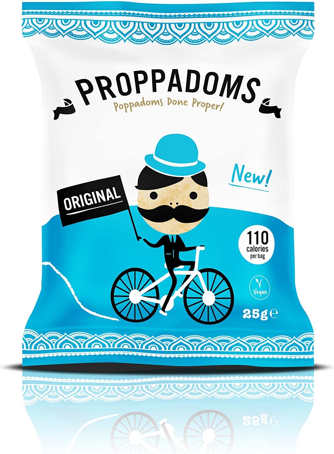PROPPADOMS Poppadoms Done Proper Family Secret Original Flavoured Pack ...