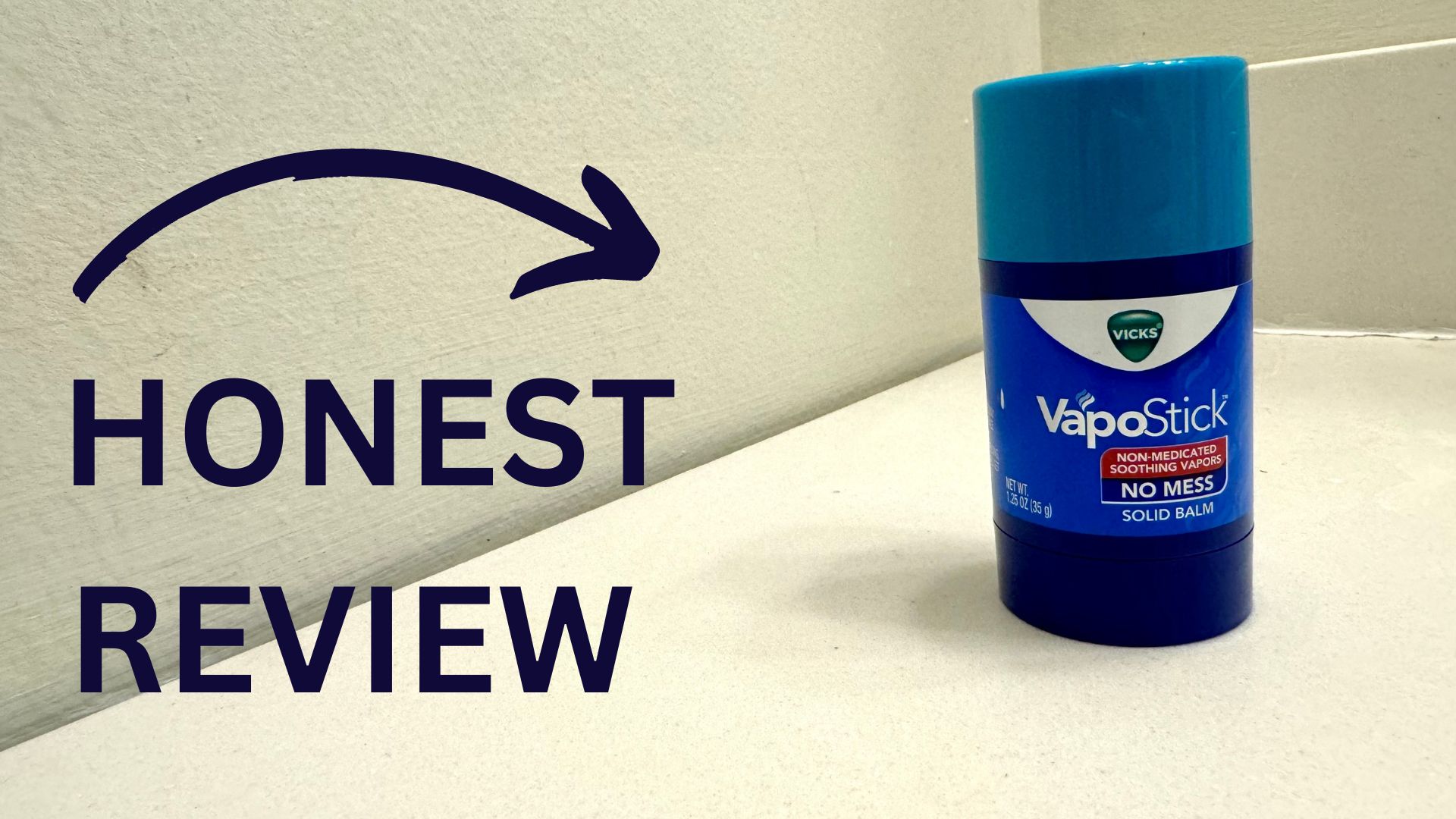 Watch Honest Review - Vicks VapoStick Solid Balm on Amazon Live